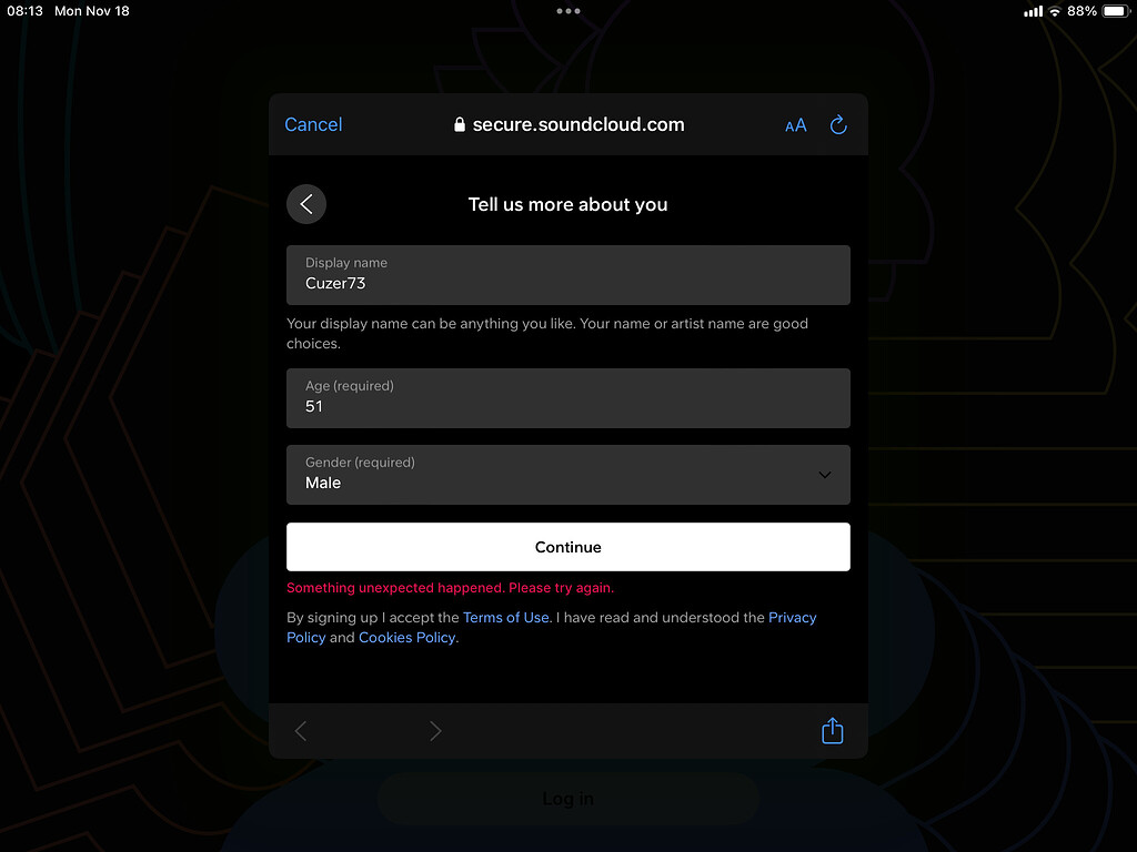 Soundcloud account creation issues - Questions - Algoriddim Community ...