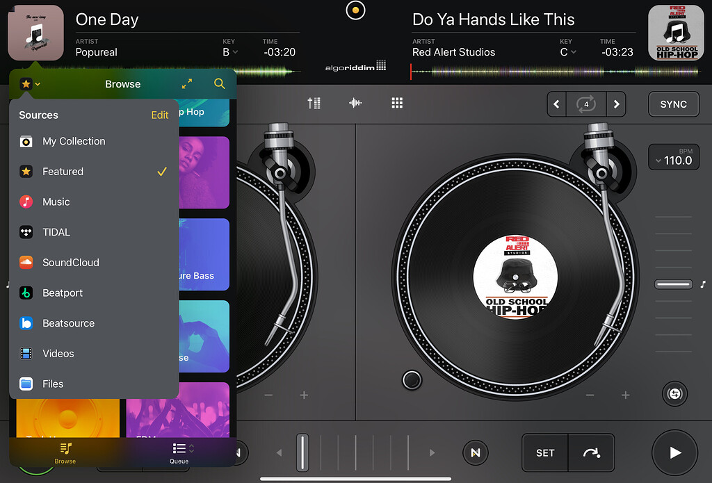 📣 Just Released: All New “Featured” Media Library Source - General Discussion - Algoriddim ...