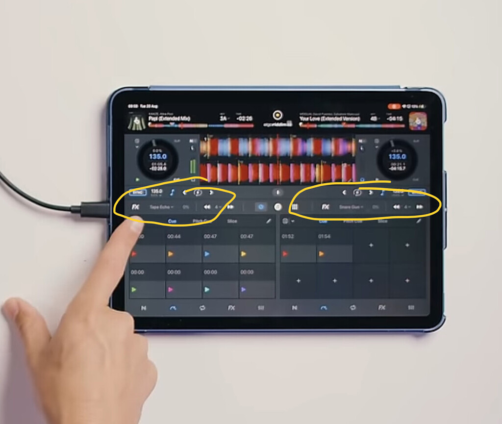 How to show selected fx on "main screen" (with FLX4) - Questions - Algoriddim Community Forums