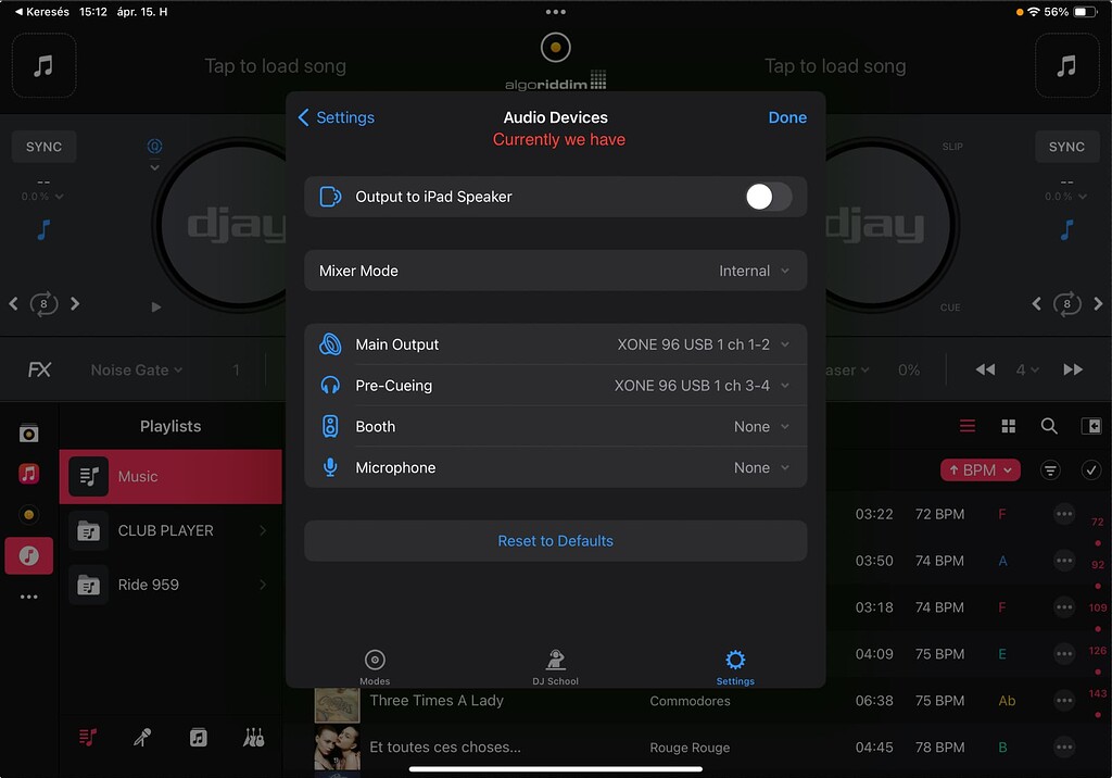 Mixer Mode Hybrid To Enable Cfx Matrix Audio Routing Suggestions Algoriddim Community Forums