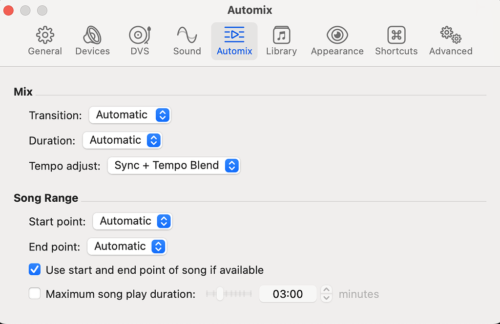 crossfader tempo adjust on slide - Questions - Algoriddim Community Forums