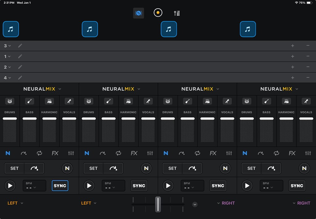 Vertical Neural Mix Volumes on Desktop OS like on iOS - Suggestions - Algoriddim Community Forums