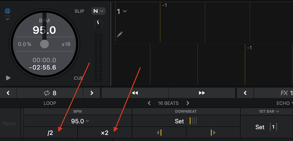 MIDI Commands for Half / Double BPM - Suggestions - Algoriddim Community Forums