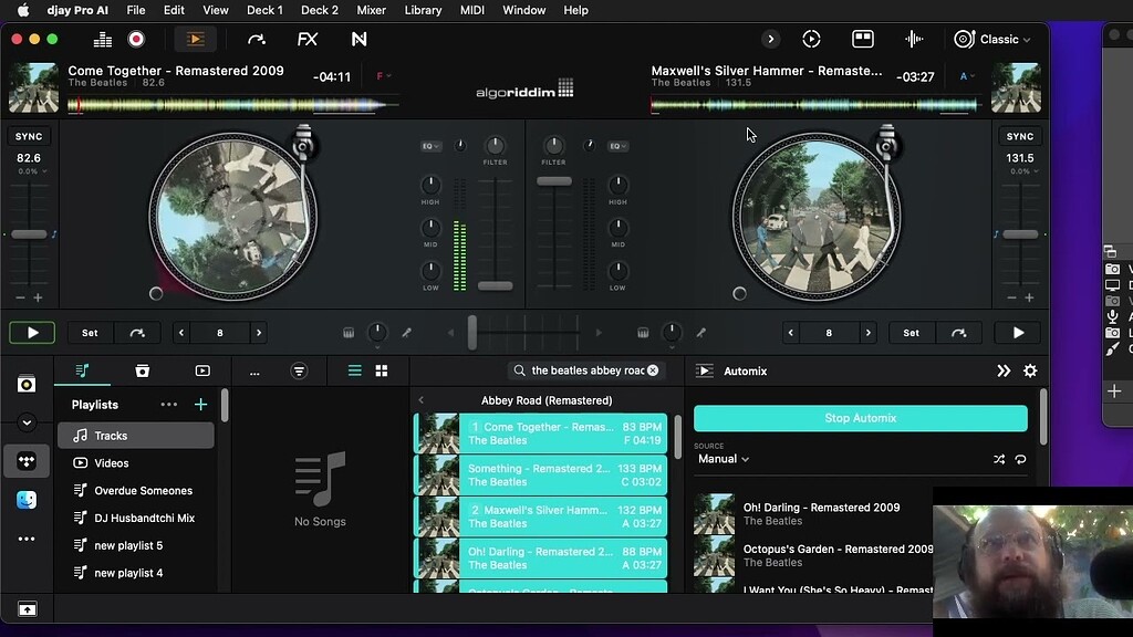 Two semi-related Automix bugs: out-of-order playback, and lockup/getting stuck between tracks ...