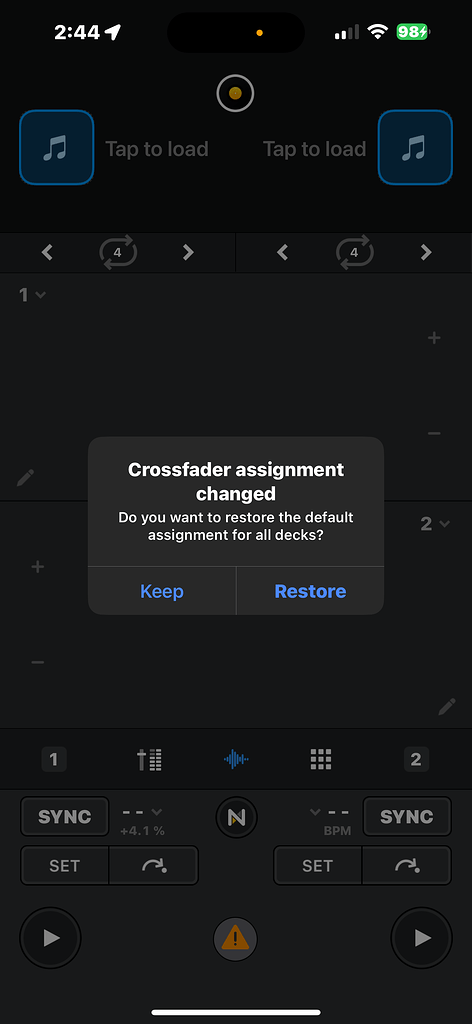 MIXON 8 Pro Crossfader Question - Questions - Algoriddim Community Forums