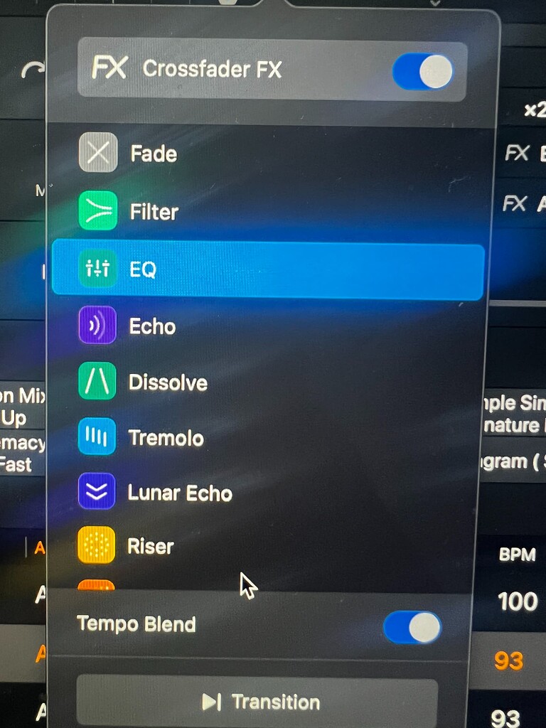 Missing Neural Mix Crossfader Effects on Djay Pro - Questions - Algoriddim Community Forums