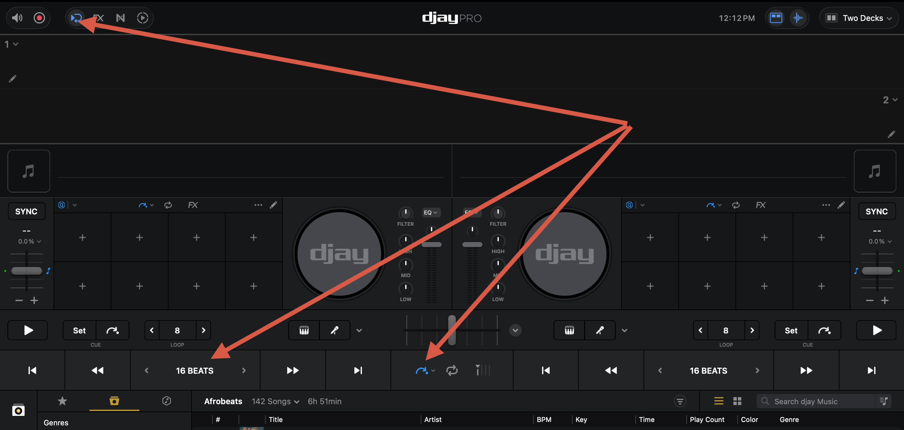 Beat Jump Keys hidden on two Decks gui mode - Questions - Algoriddim ...